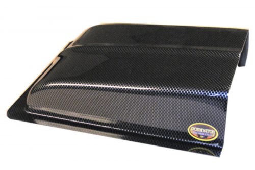Dominator Oil Cooler Hood Scoop White or Carbon look